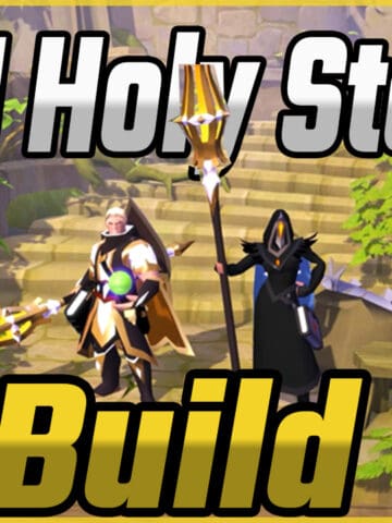 The Best Holy Staff Build for Albion Online - PvP Healing Build